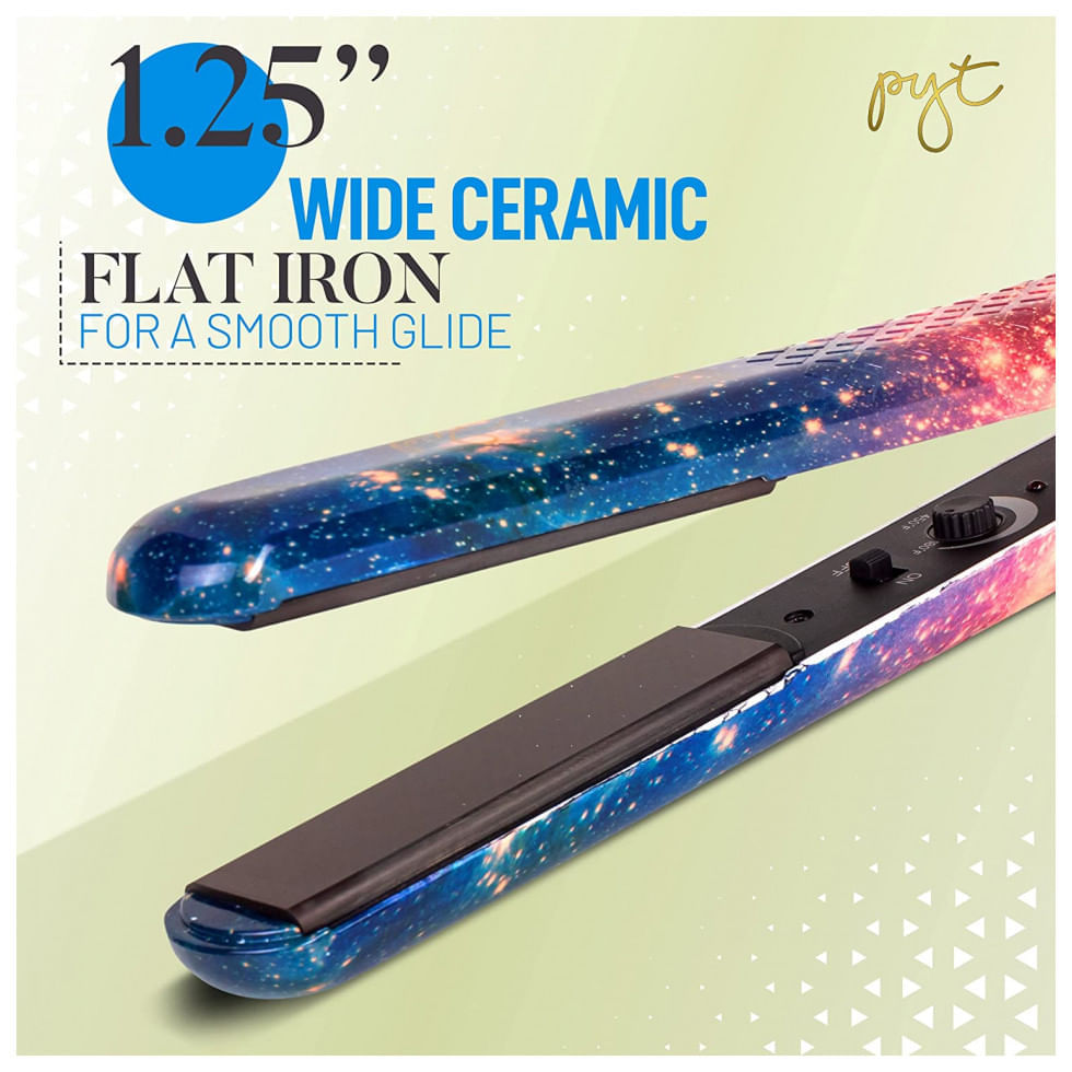 Pyt Chapinha Prancha De Cabelo Profissional Com Placas De Cerâmica E ...